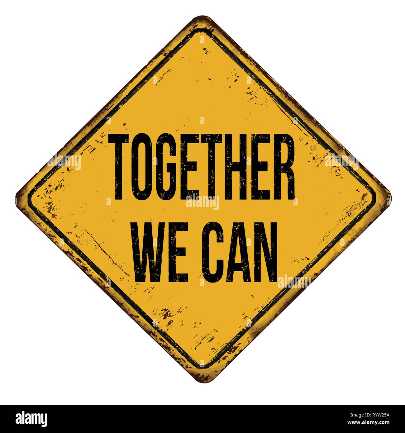 Together group vintage Stock Vector Images - Alamy