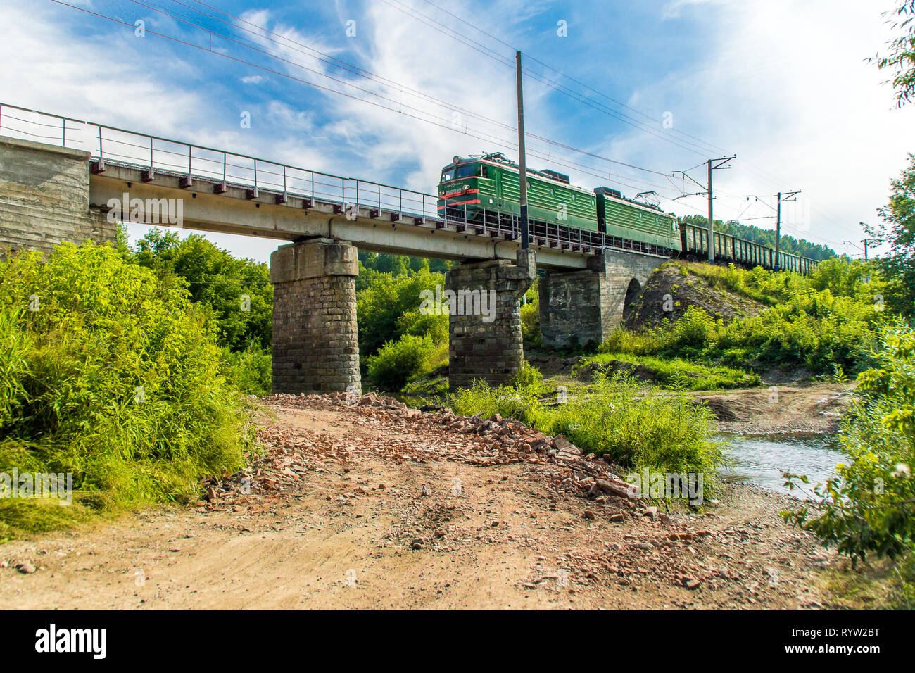 Fast train across hi-res stock photography and images - Alamy