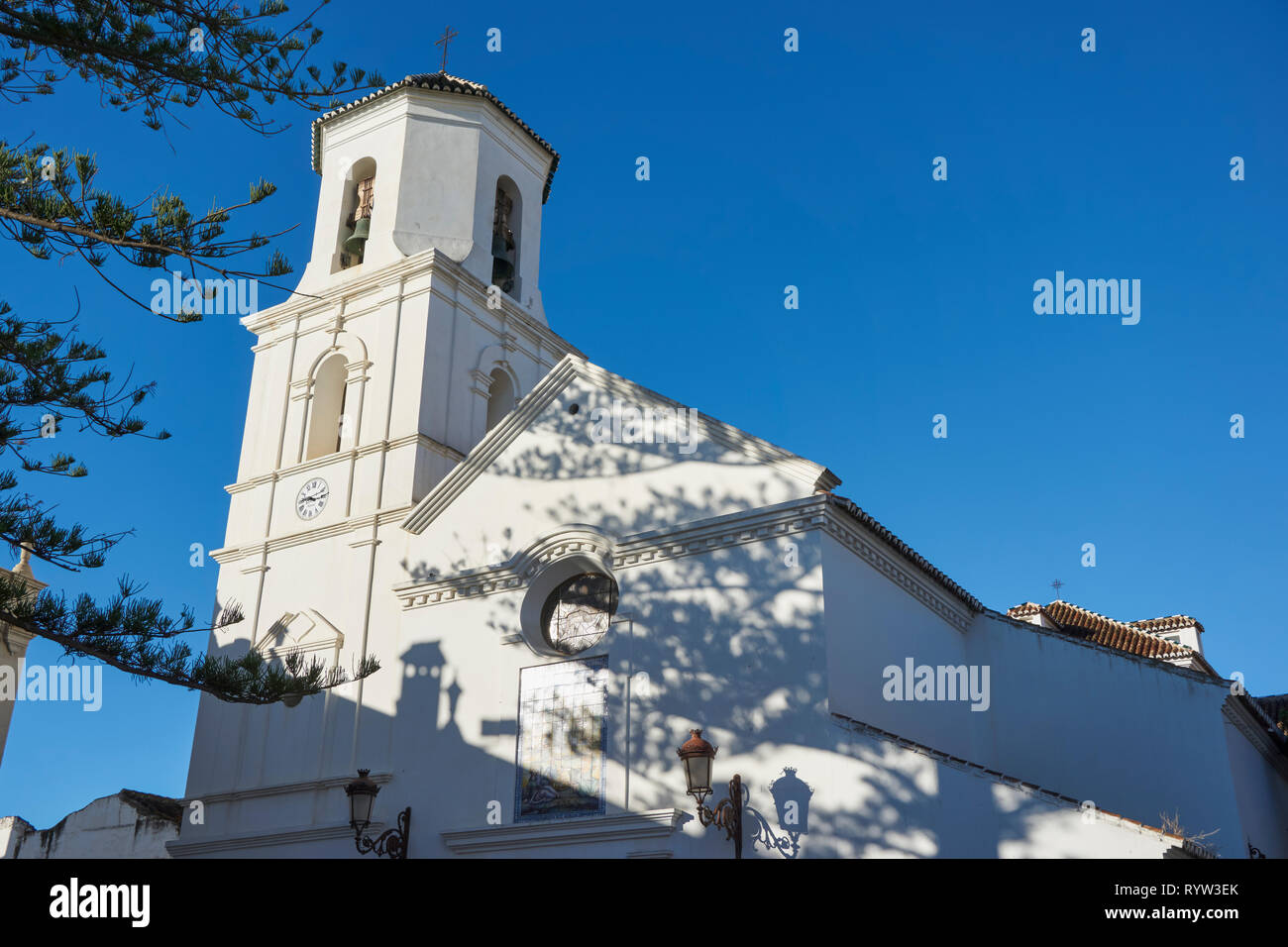 Nerja el salvador church hi-res stock photography and images - Alamy