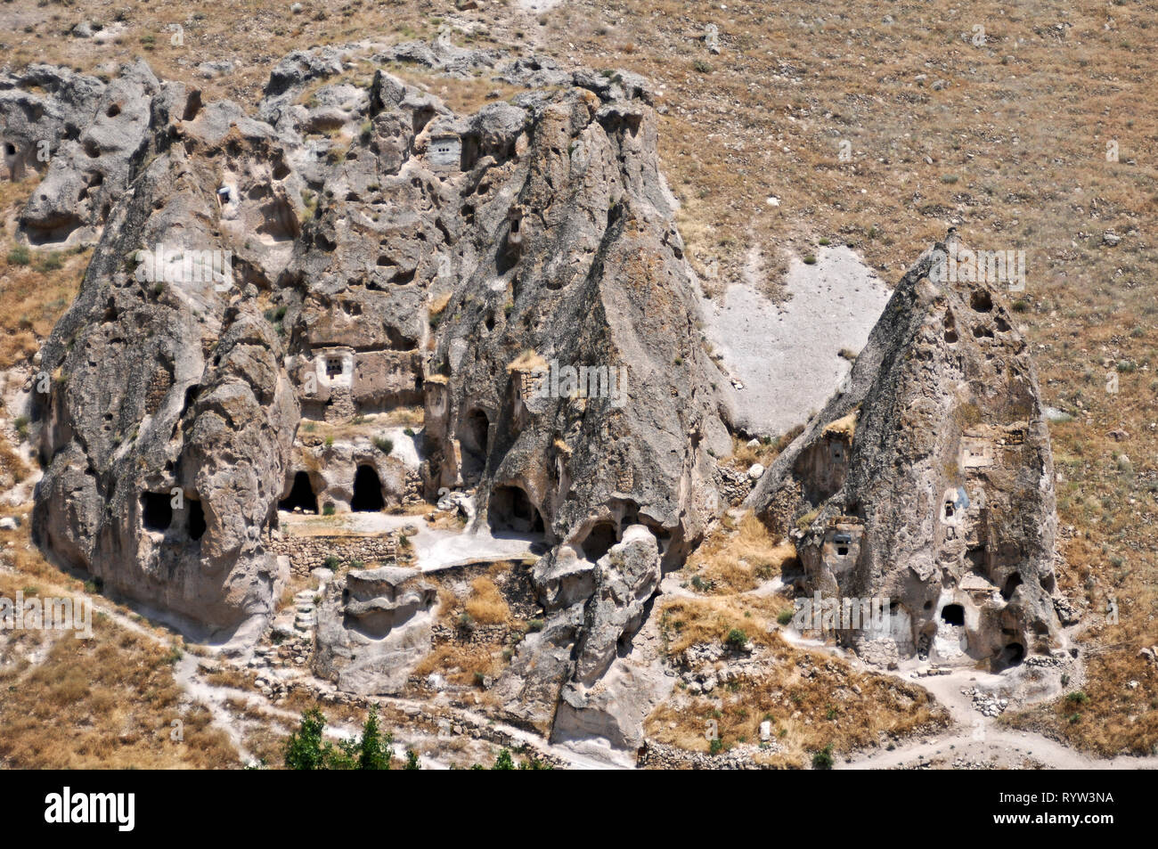 Cappadocia cave houses central turkey hi-res stock photography and ...
