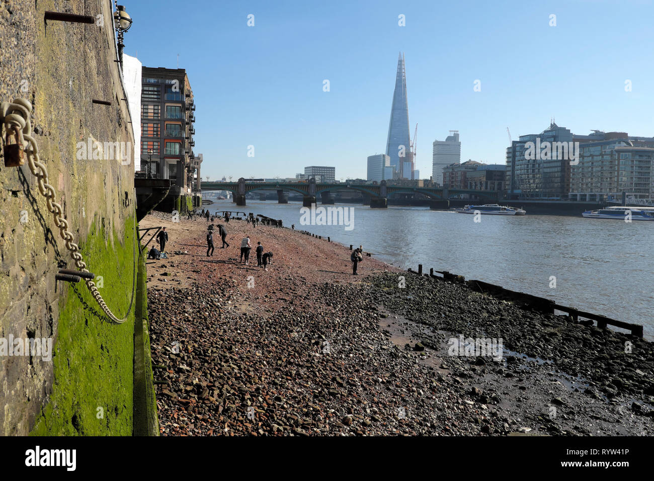 Thames At Low Tide High Resolution Stock Photography and Images - Alamy