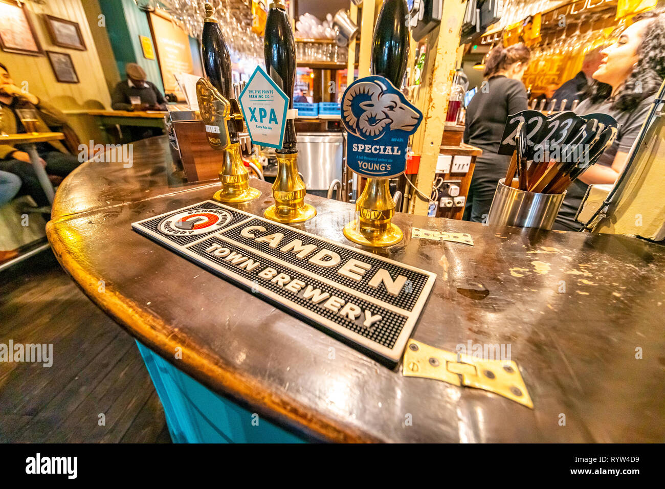 The Wheatsheaf. The pubs of Borough Market, London Stock Photo - Alamy