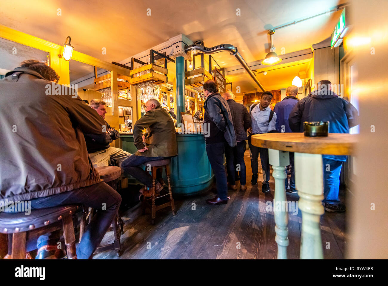 The Wheatsheaf. The pubs of Borough Market, London Stock Photo - Alamy
