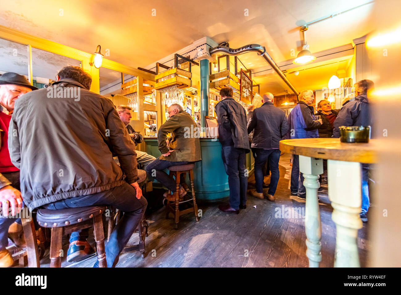 The Wheatsheaf. The pubs of Borough Market, London Stock Photo - Alamy