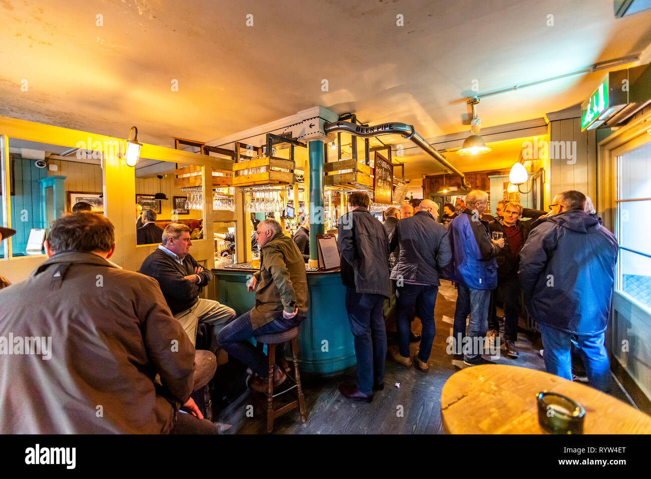 The Wheatsheaf. The pubs of Borough Market, London Stock Photo - Alamy