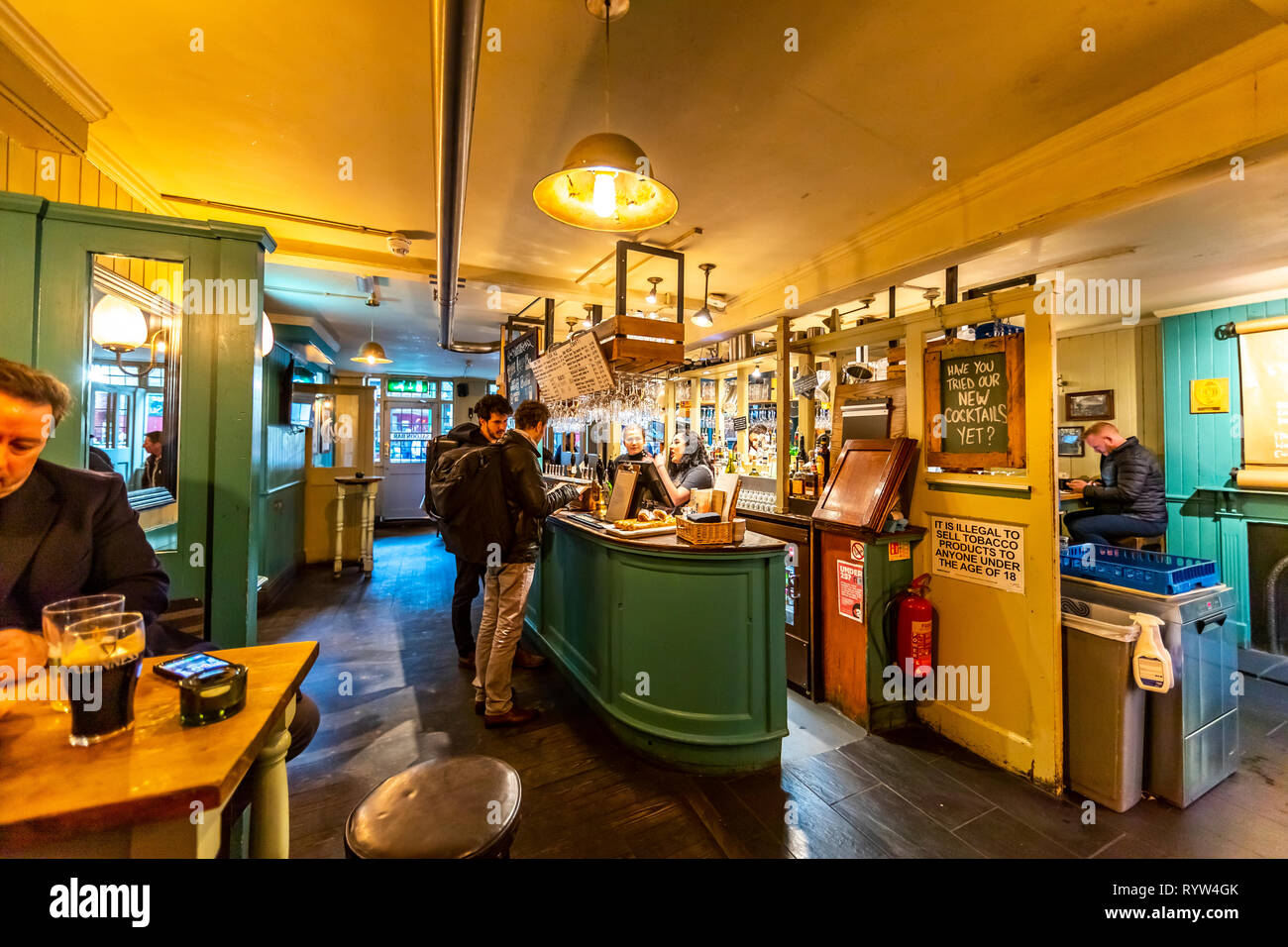 The Wheatsheaf. The pubs of Borough Market, London Stock Photo - Alamy