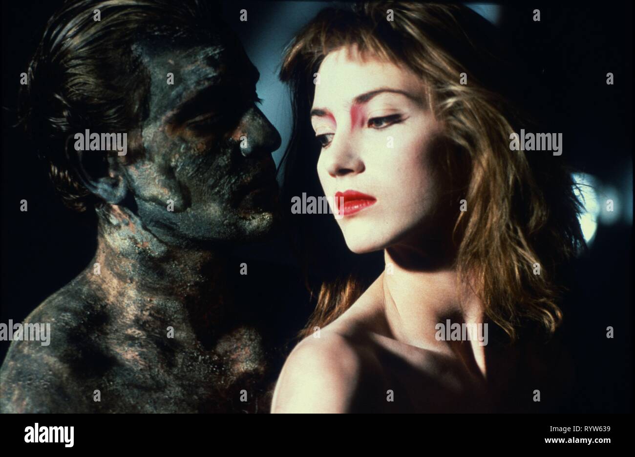 Tcheky Karyo and Myriem Roussel playing in Othello, by Shakespeare, and ...