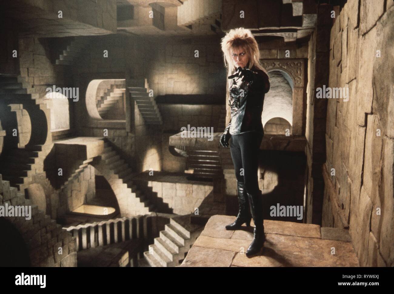 Labyrinth Year : 1986 USA Director : Jim Henson David Bowie Stock Photo ... Labyrinth Year : 1986 USA Director : Jim Henson David Bowie Stock Photo ...