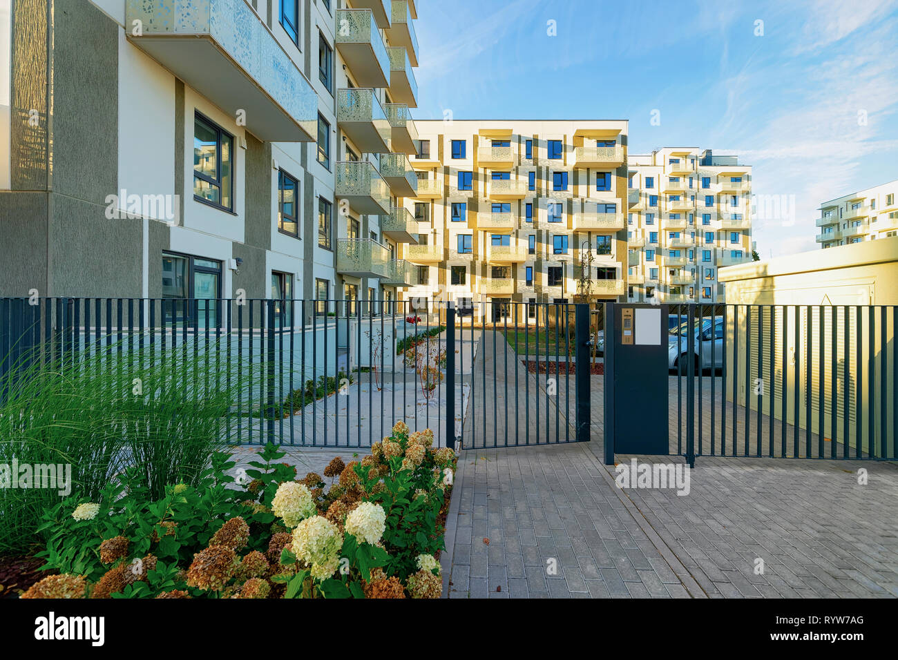 Entrance Gate Designs For Residential Complex