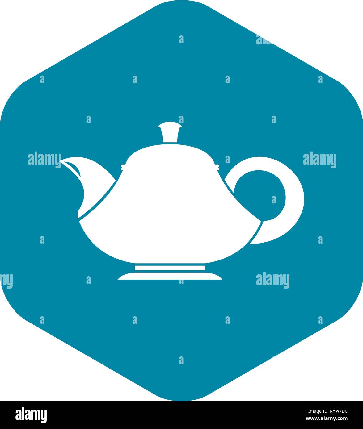 Teapot icon, simple style Stock Vector Image & Art - Alamy