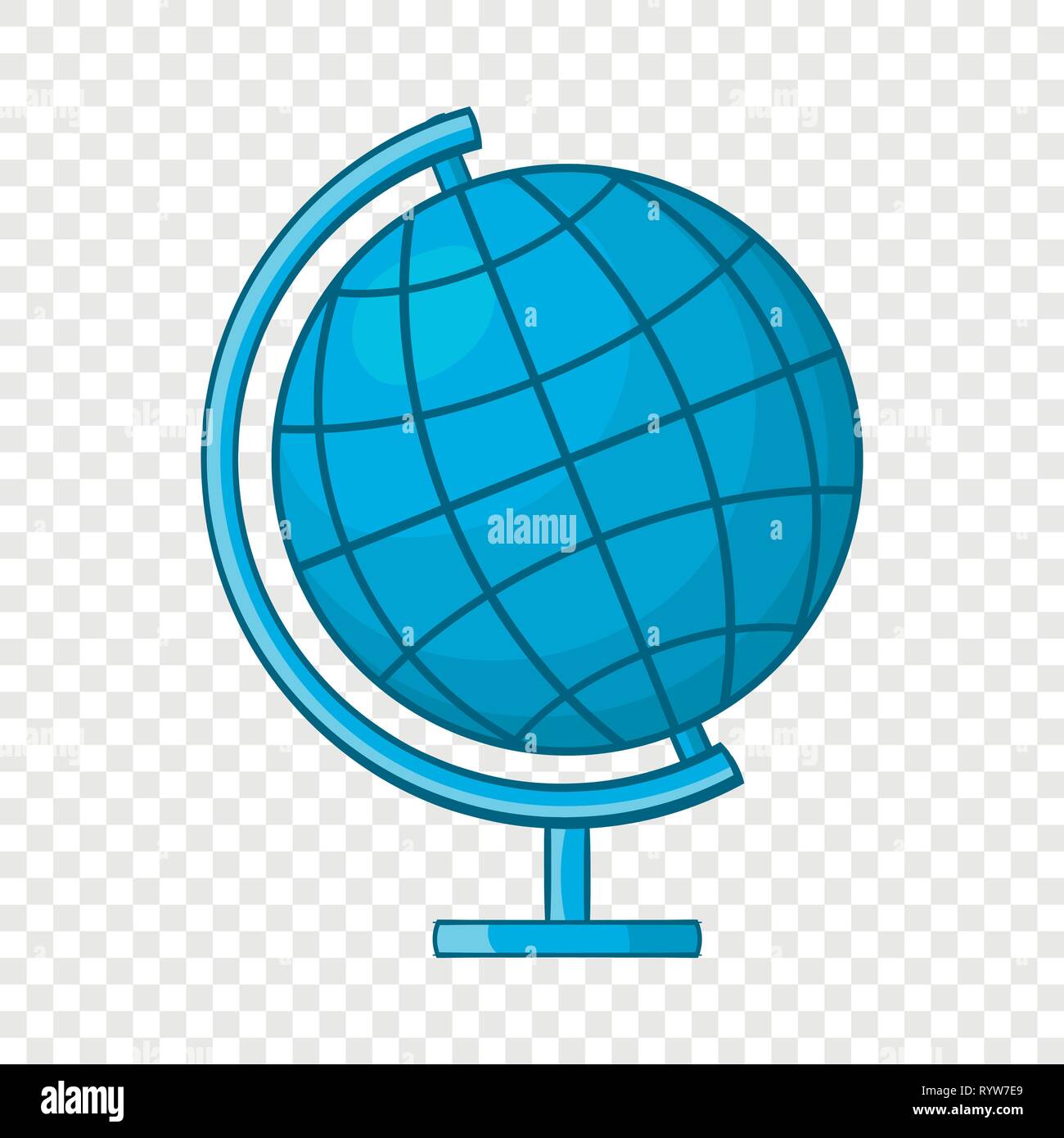 Globe icon in cartoon style Stock Vector Image & Art - Alamy