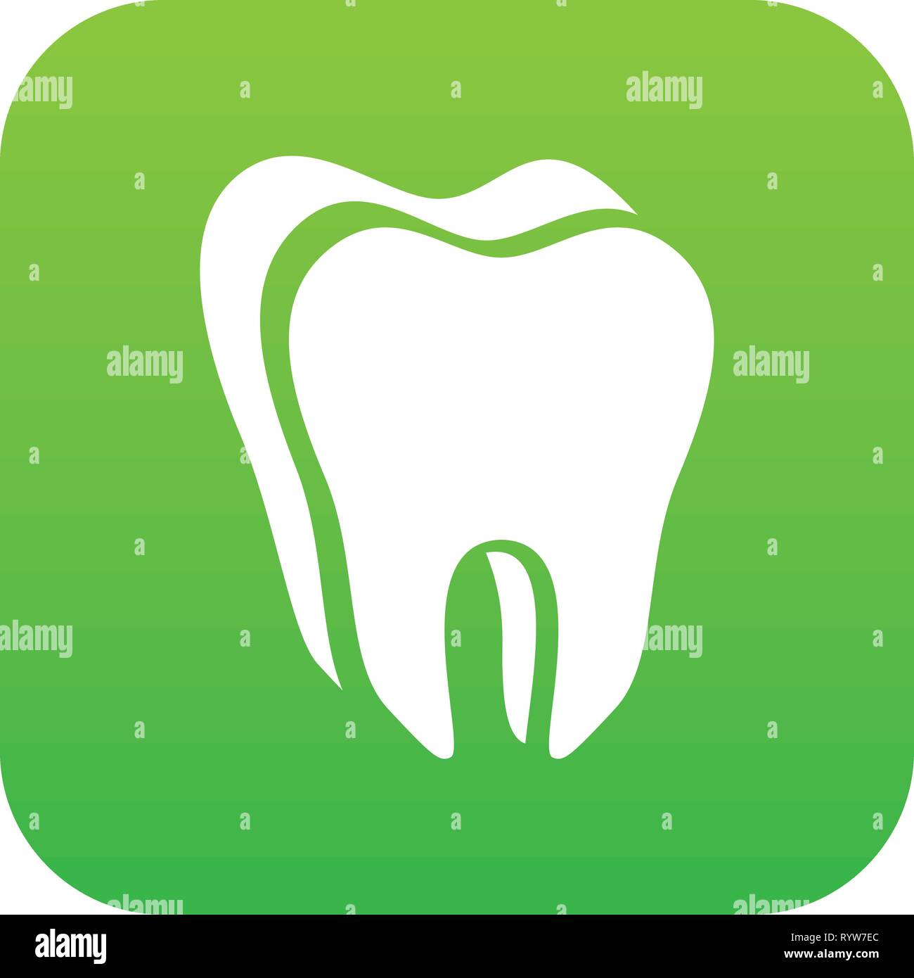 Canine tooth icon, simple style Stock Vector Image & Art - Alamy