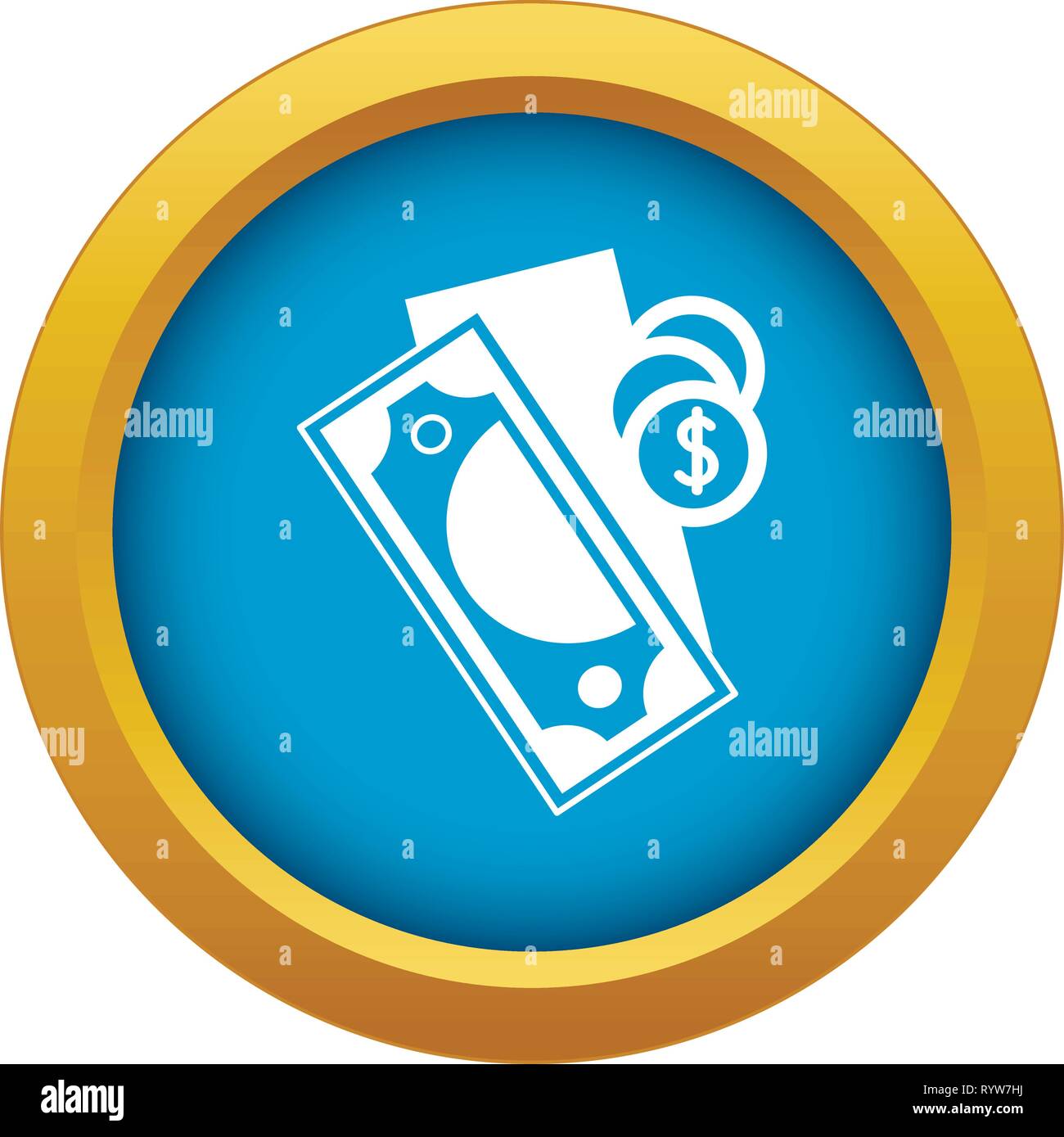Pencil icon blue vector isolated Stock Vector Image & Art - Alamy