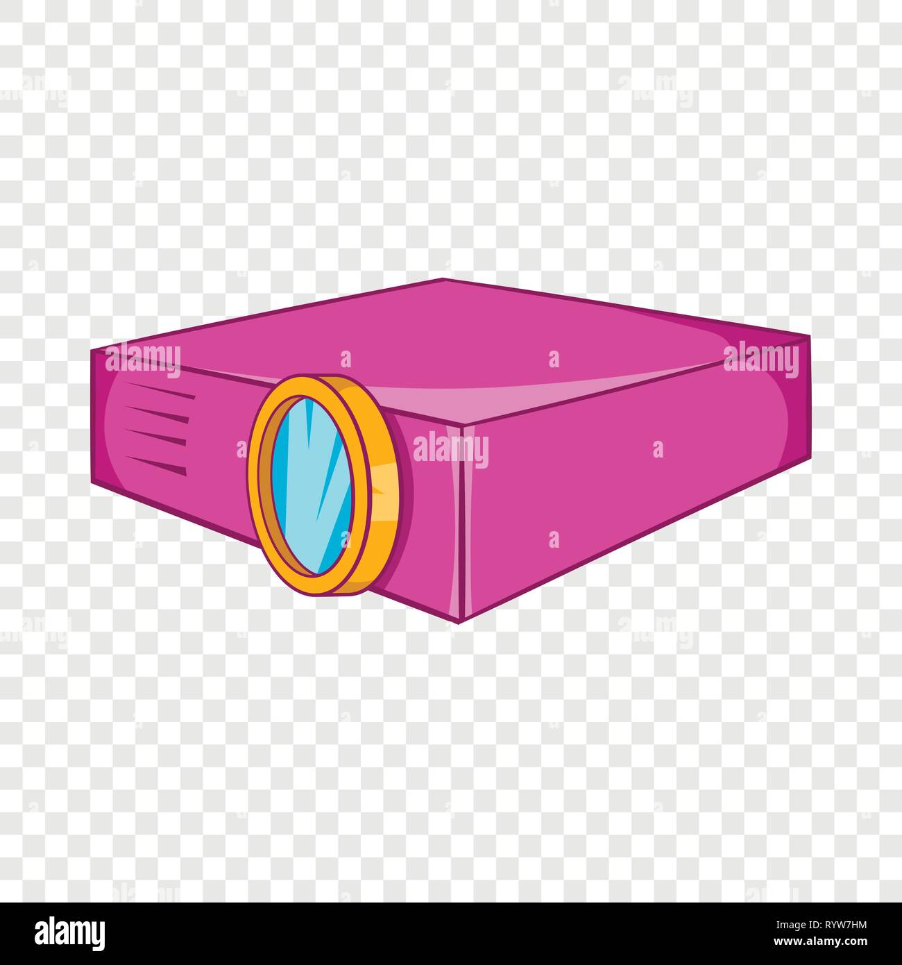 Multimedia projector icon, cartoon style Stock Vector Image & Art - Alamy