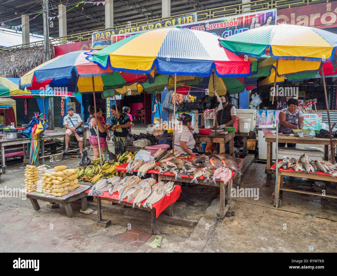 Amazon banana stand hi-res stock photography and images - Alamy