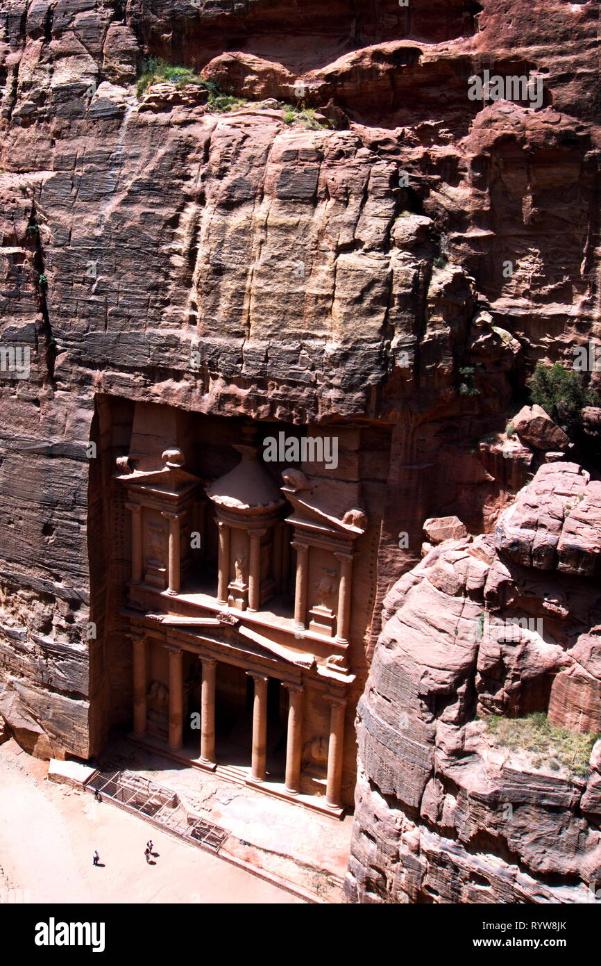 Petra. UNESCO site. Jordan Stock Photo - Alamy