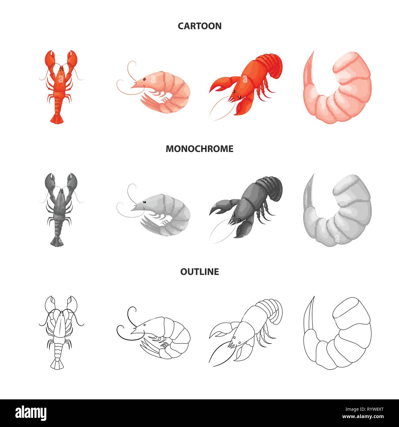 crayfish,prawn,lobster,raw,red,creature,fresh,restaurant,boiled,cooked ...