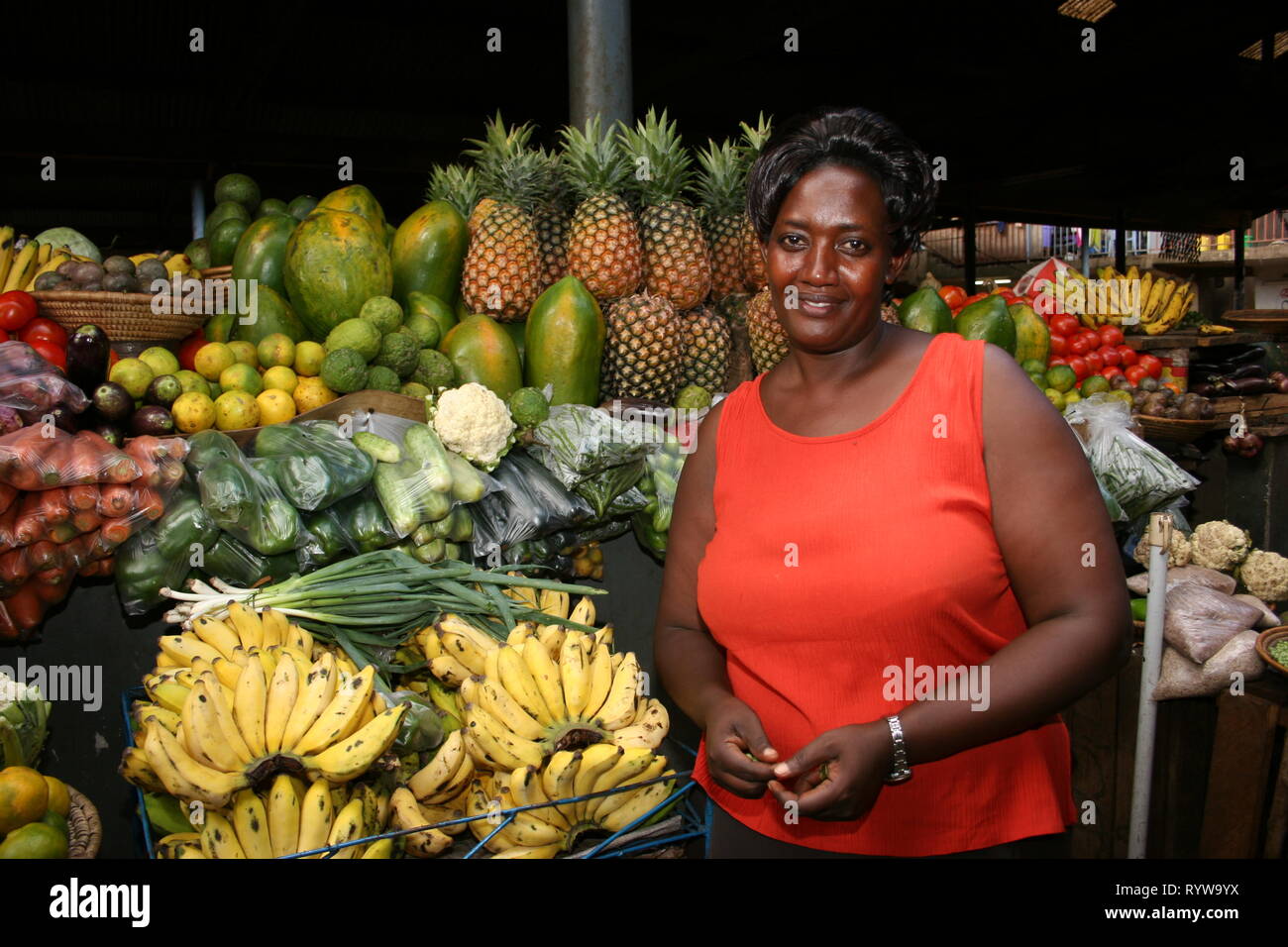 Market stall in kampala uganda hi-res stock photography and images - Alamy