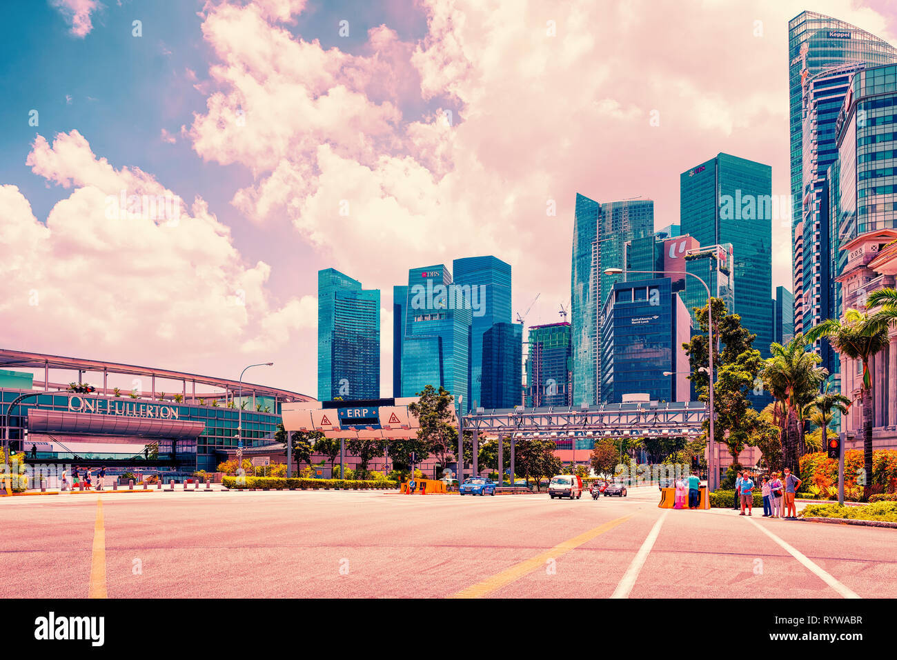 1 fullerton road hi-res stock photography and images - Alamy