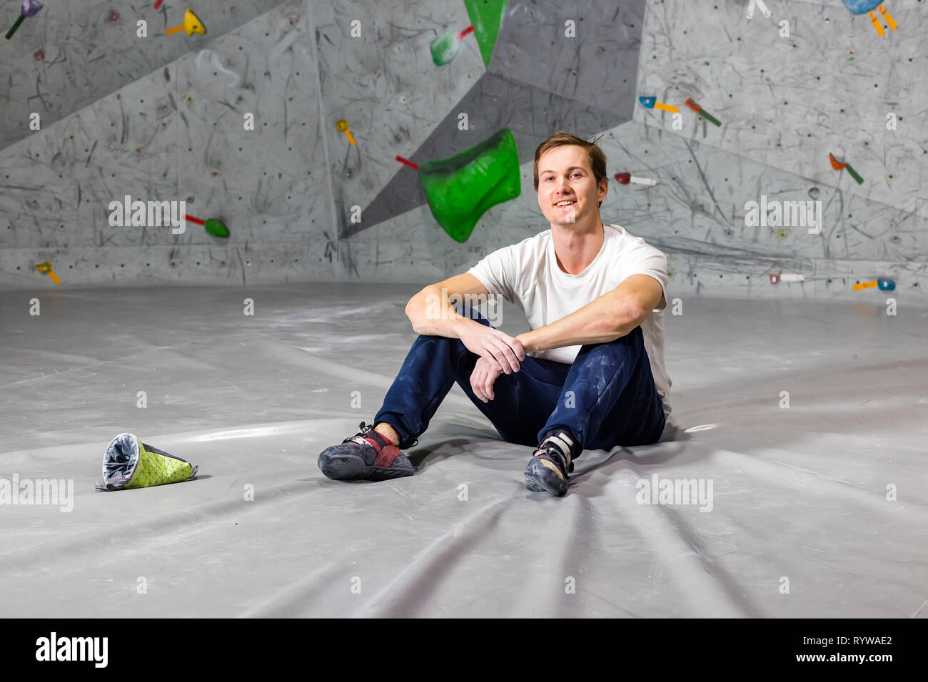 Tired climbers hi-res stock photography and images - Alamy