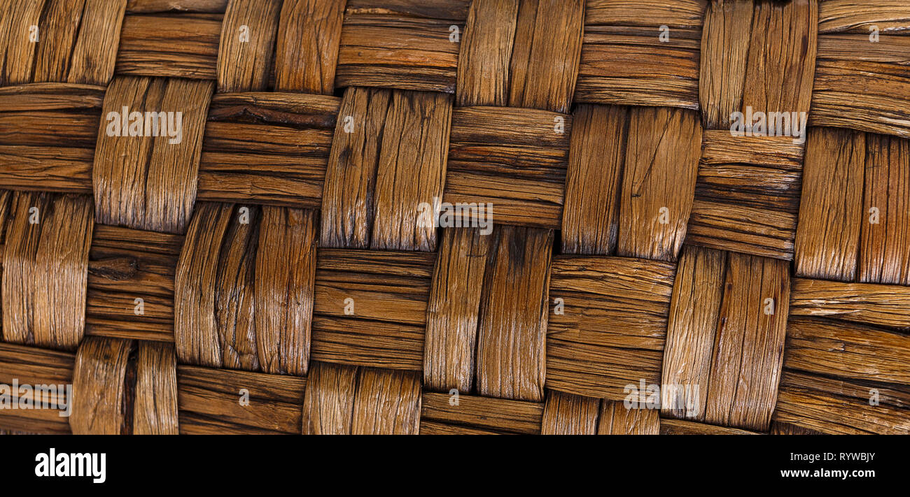 Braided rattan texture Stock Photo - Alamy