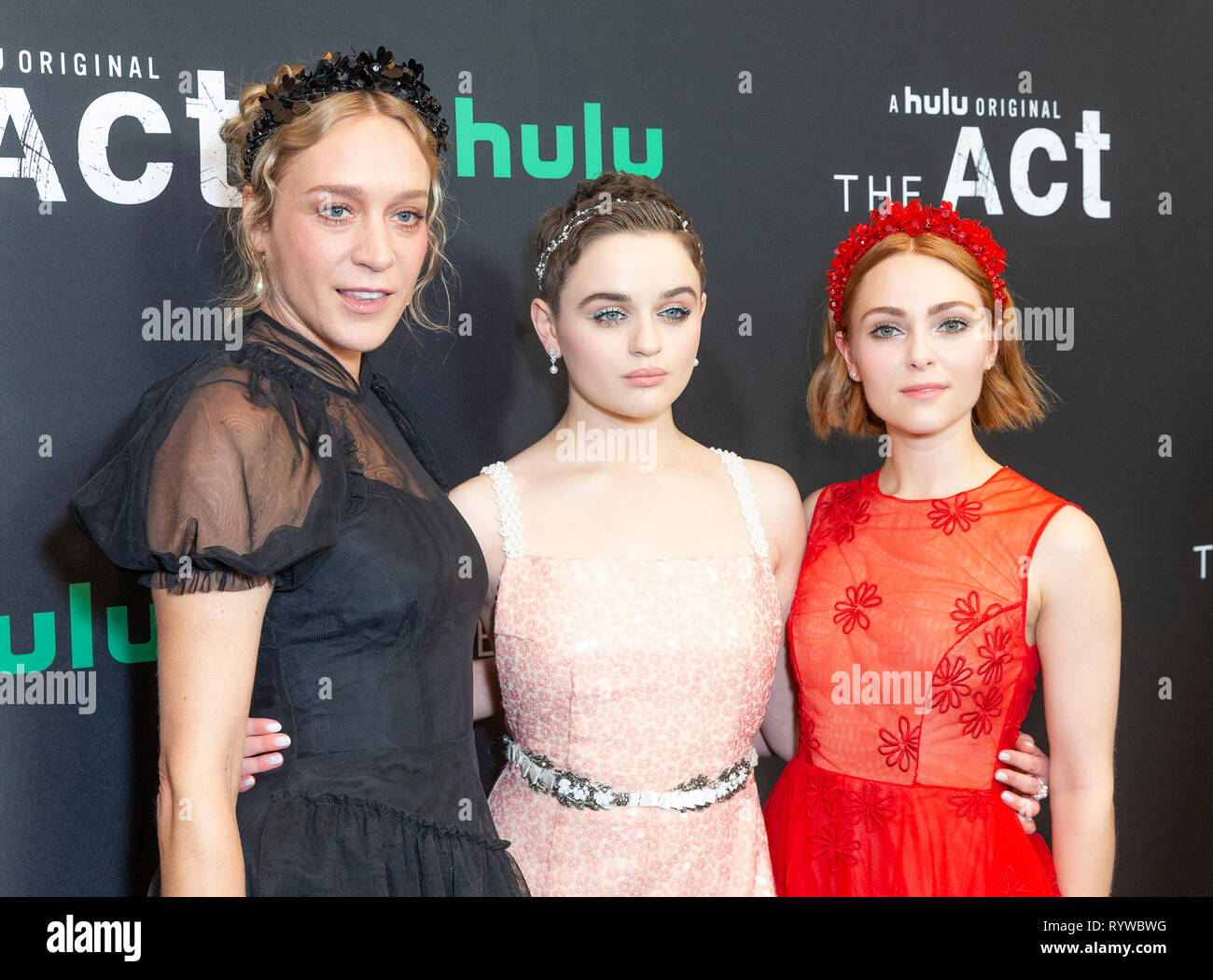 New York, United States. 14th Mar, 2019. Chloe Sevigny, Joey King ...