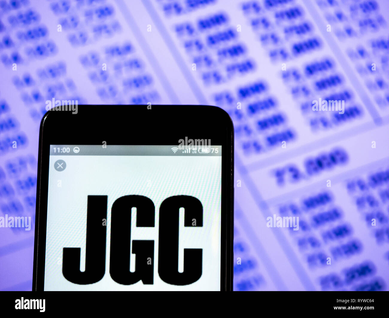 Jgc business logo hi-res stock photography and images - Alamy