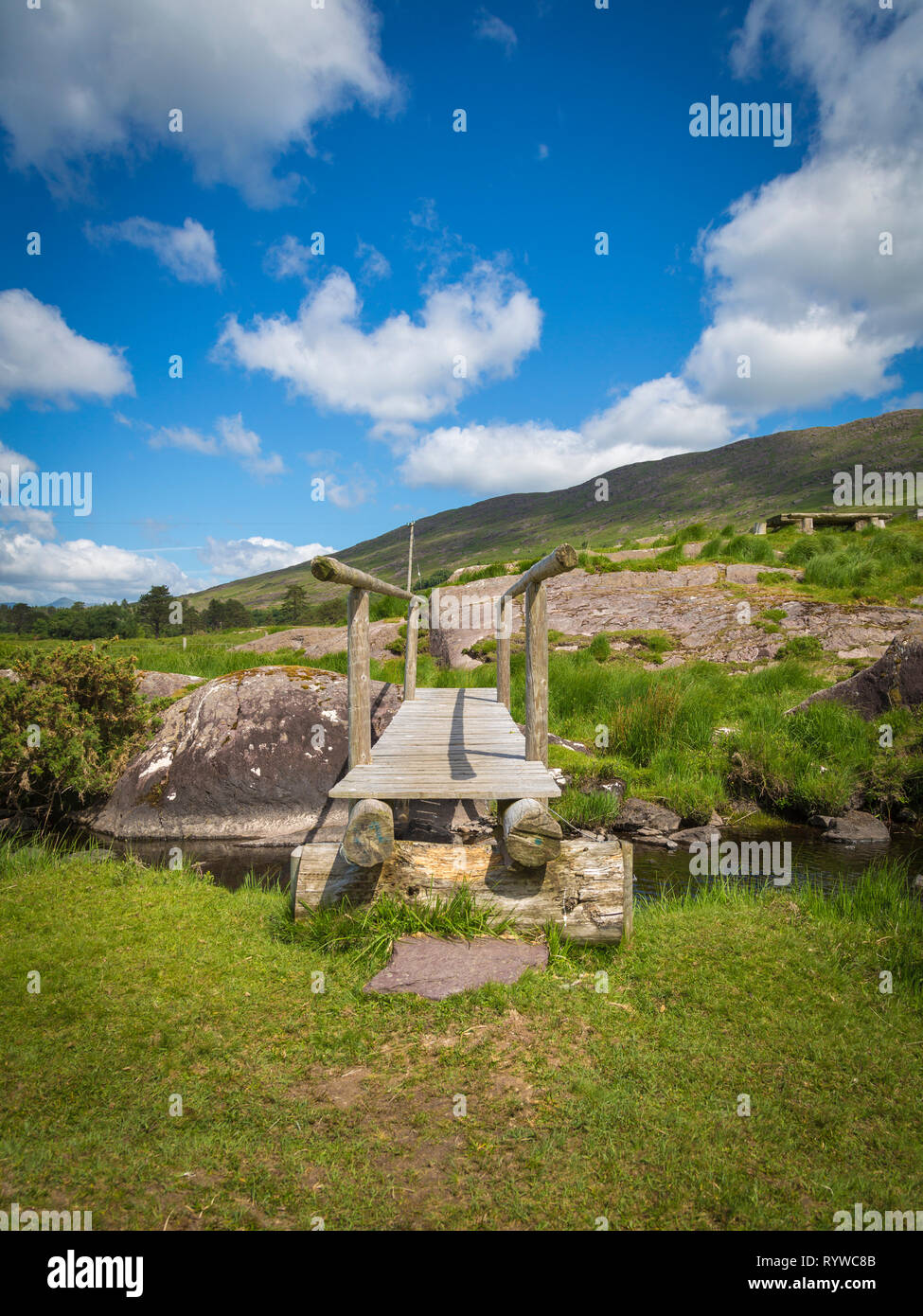 Lough Inchiquin on Beara Peninsula Stock Photo - Alamy