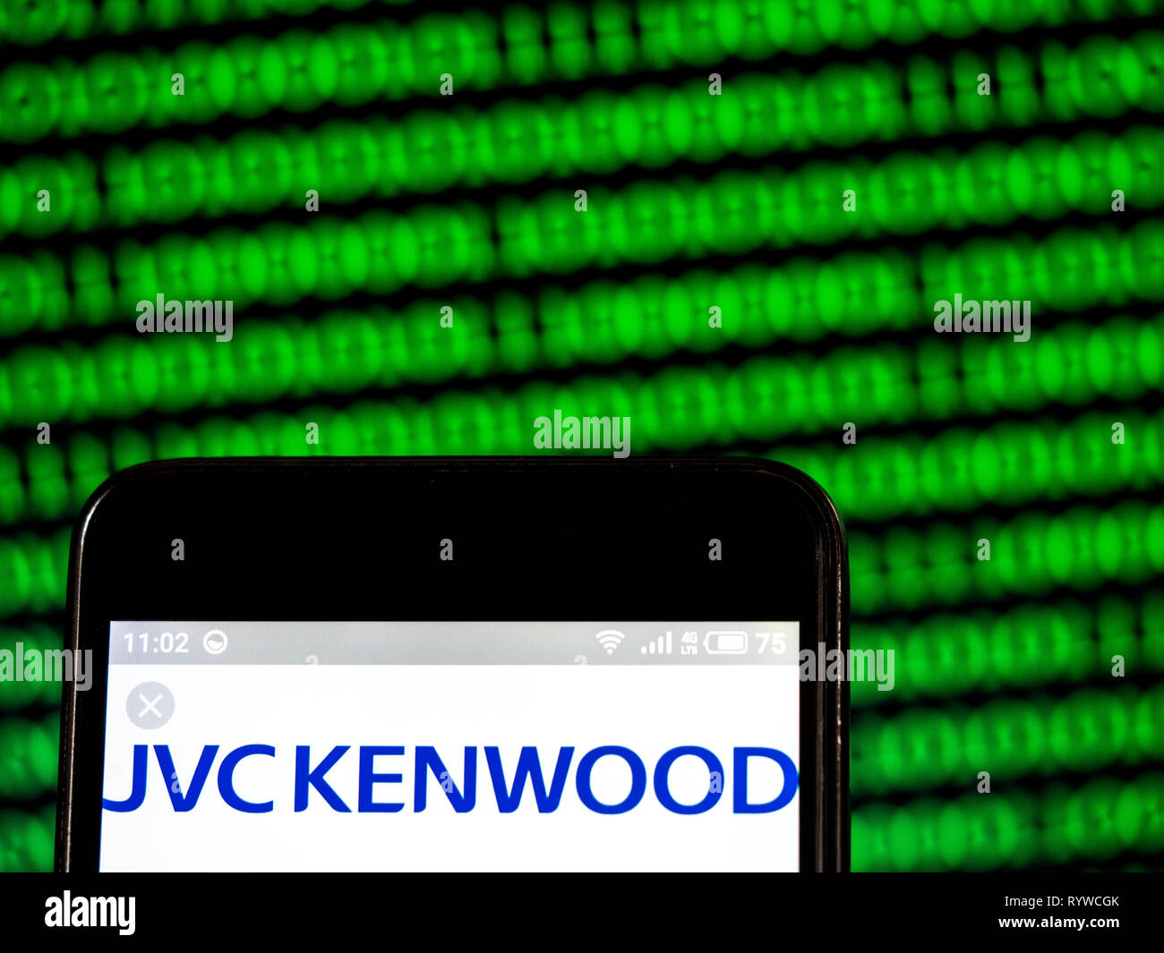 Jvc logo hi-res stock photography and images - Alamy