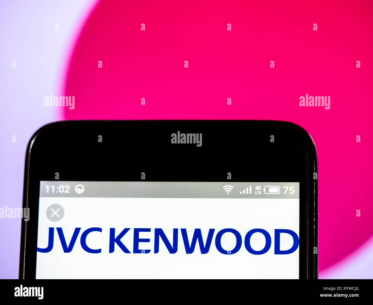 Jvc logo hi-res stock photography and images - Alamy