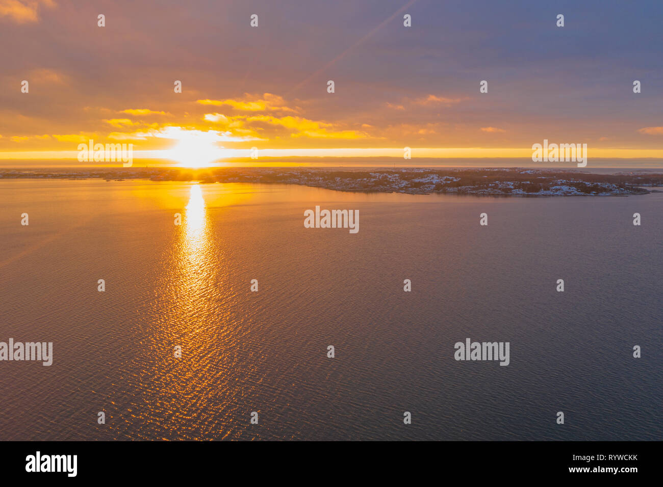 Gothenburg archipelago aerial hi-res stock photography and images - Alamy