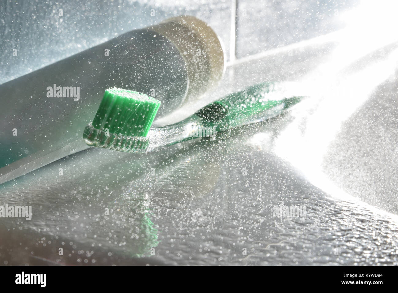 Toothbrush Water Spray