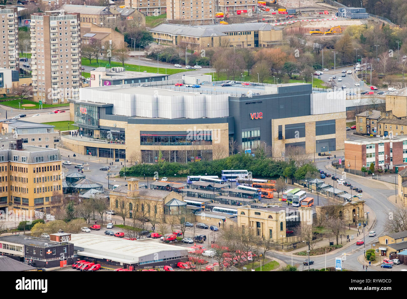 City hall complex view from above hi-res stock photography and images ...