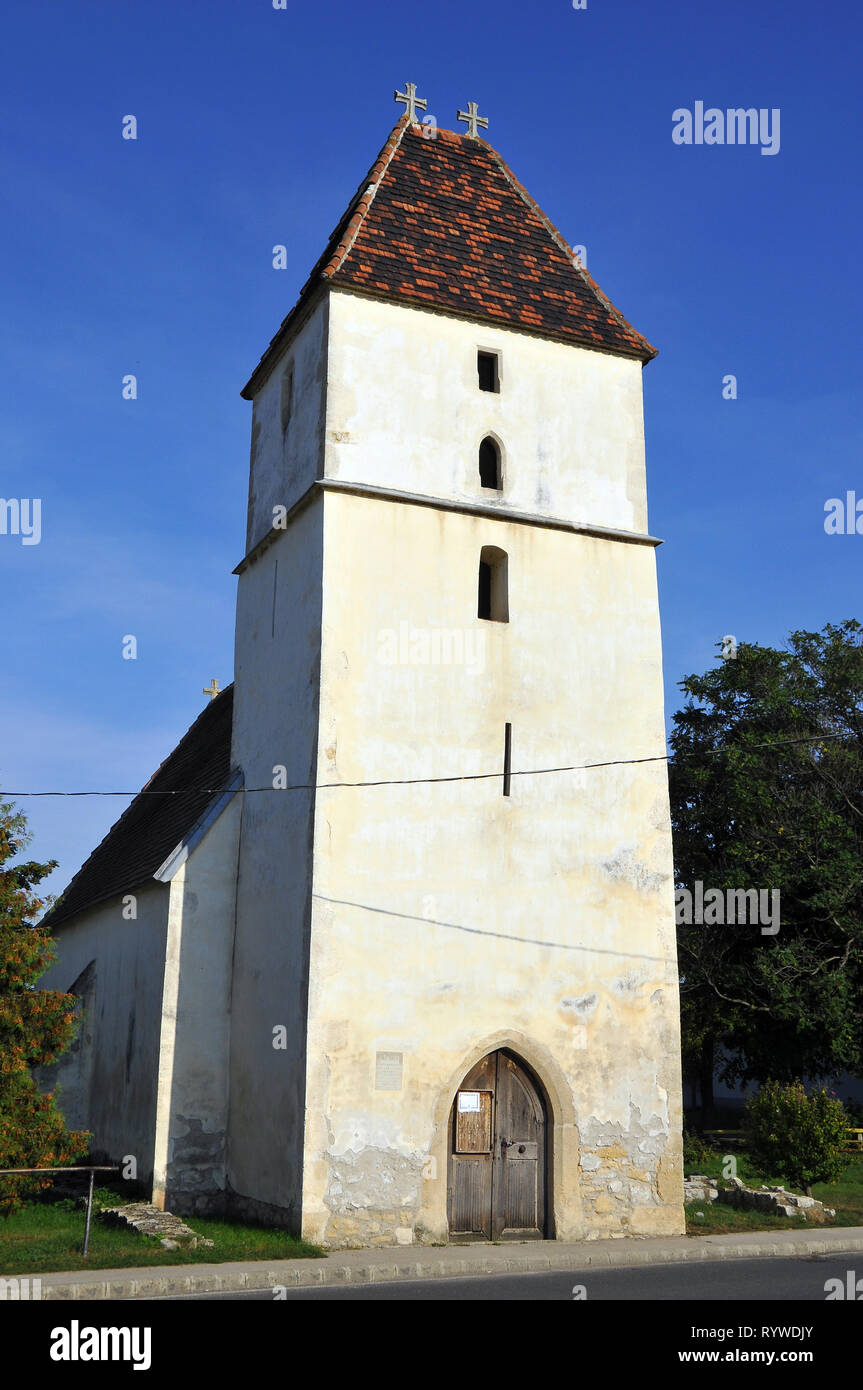 Roman Catholic Church of the 13th Century, Berhida, Hungary. 13 ...