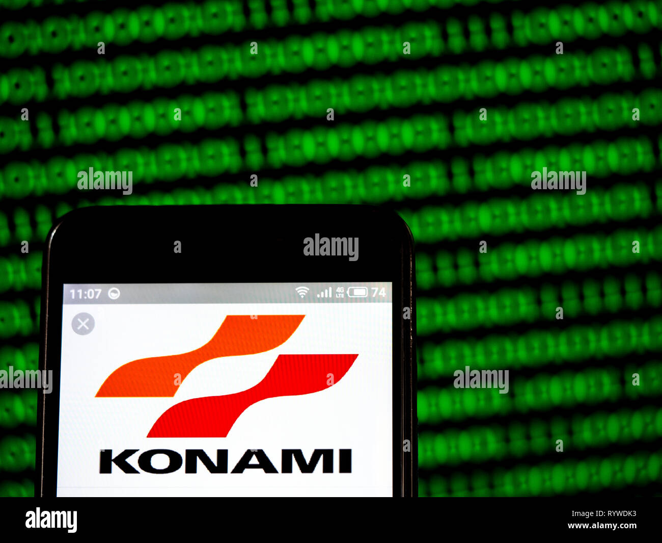 Konami logo hi-res stock photography and images - Alamy