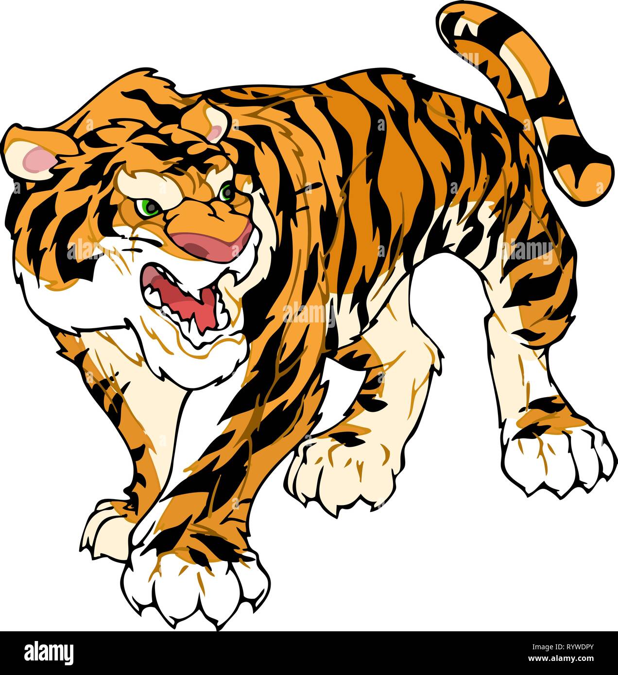 Big one orange on Stock Vector Images - Alamy