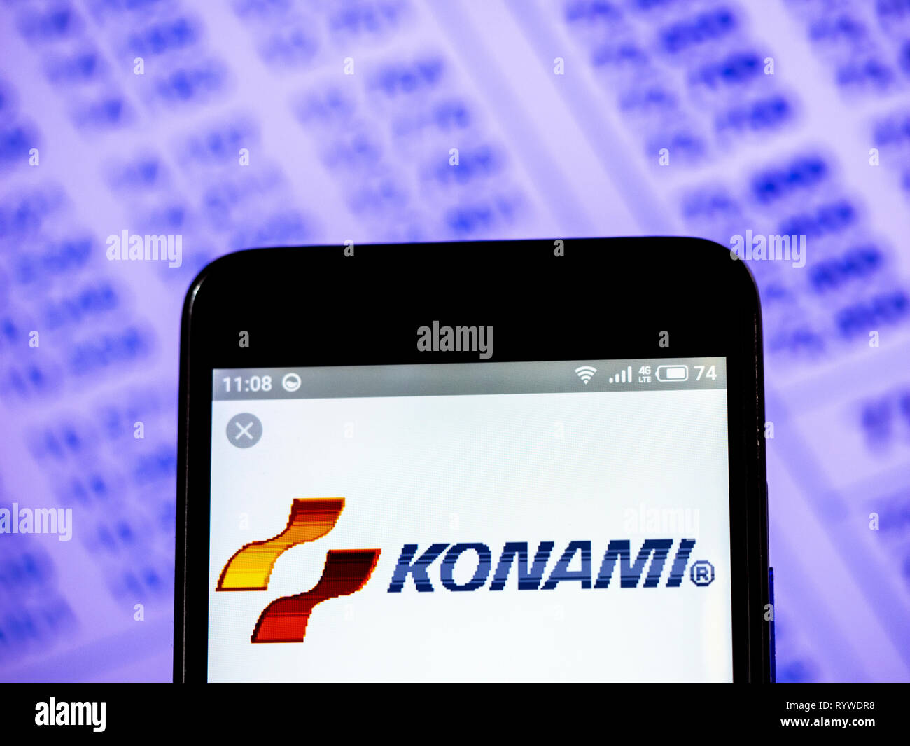 Konami logo hi-res stock photography and images - Alamy