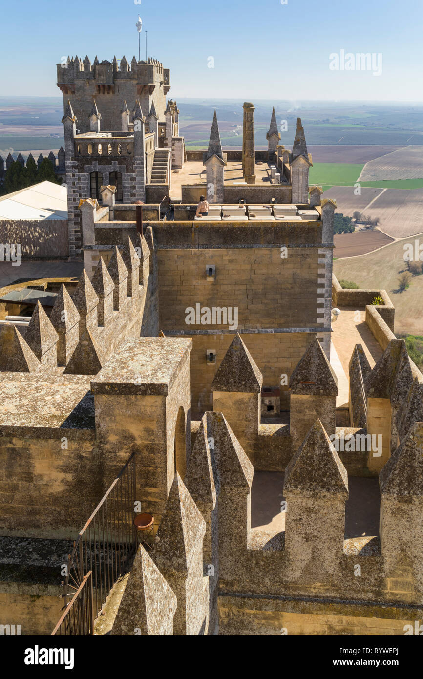 Almodovar del Rio, Cordoba Province, Spain. Almodovar castle. Founded ...