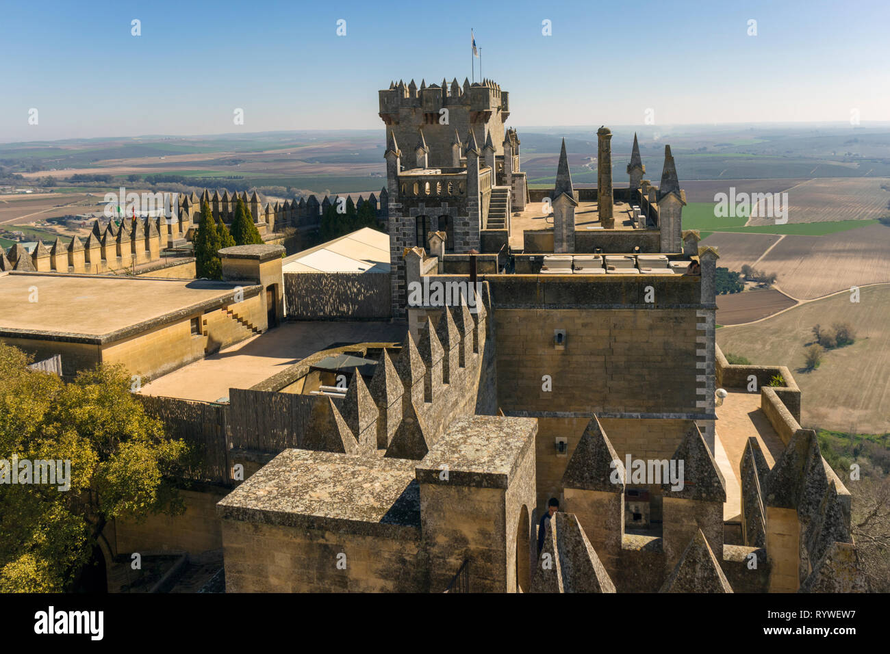 Almodovar del Rio, Cordoba Province, Spain. Almodovar castle. Founded ...