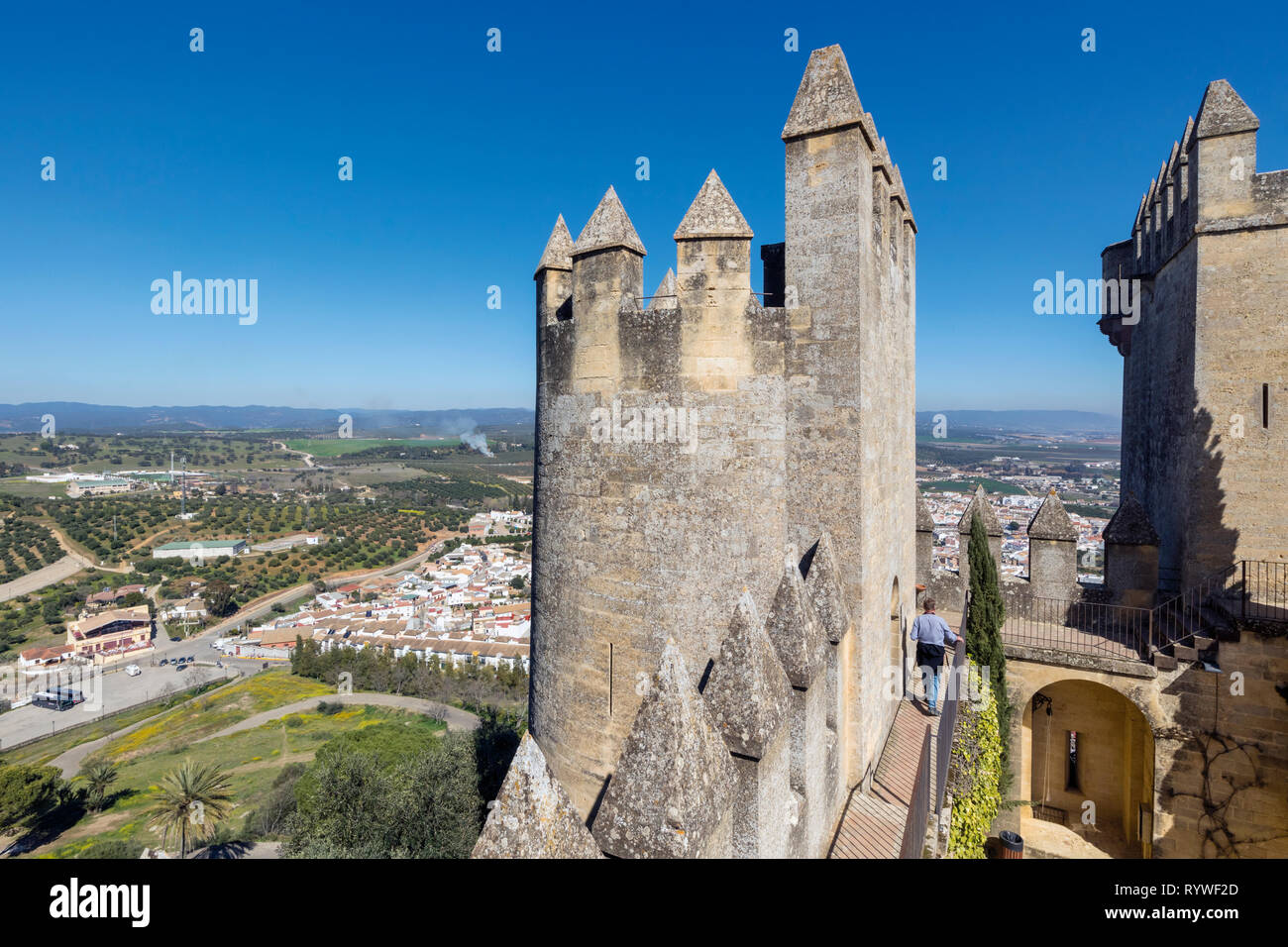 Almodovar del Rio, Cordoba Province, Spain. Almodovar castle. Founded ...