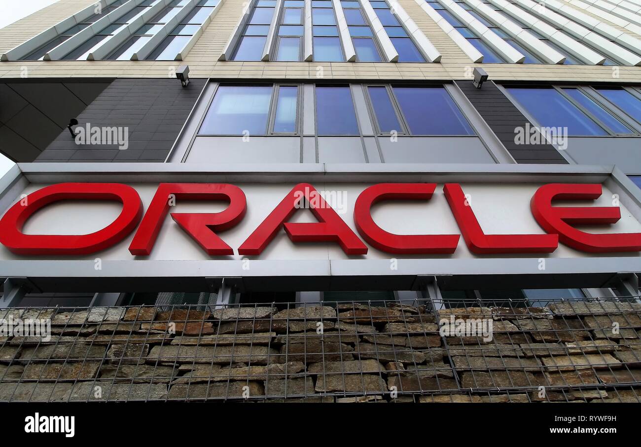 Bucharest, Romania - October 17, 2018: Oracle building, near 'Pipera ...