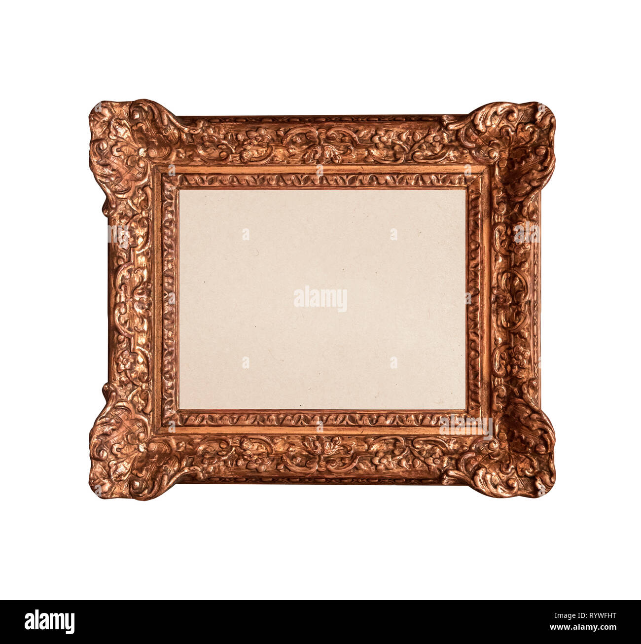Antique vintage picture frame Stock Photo - Alamy