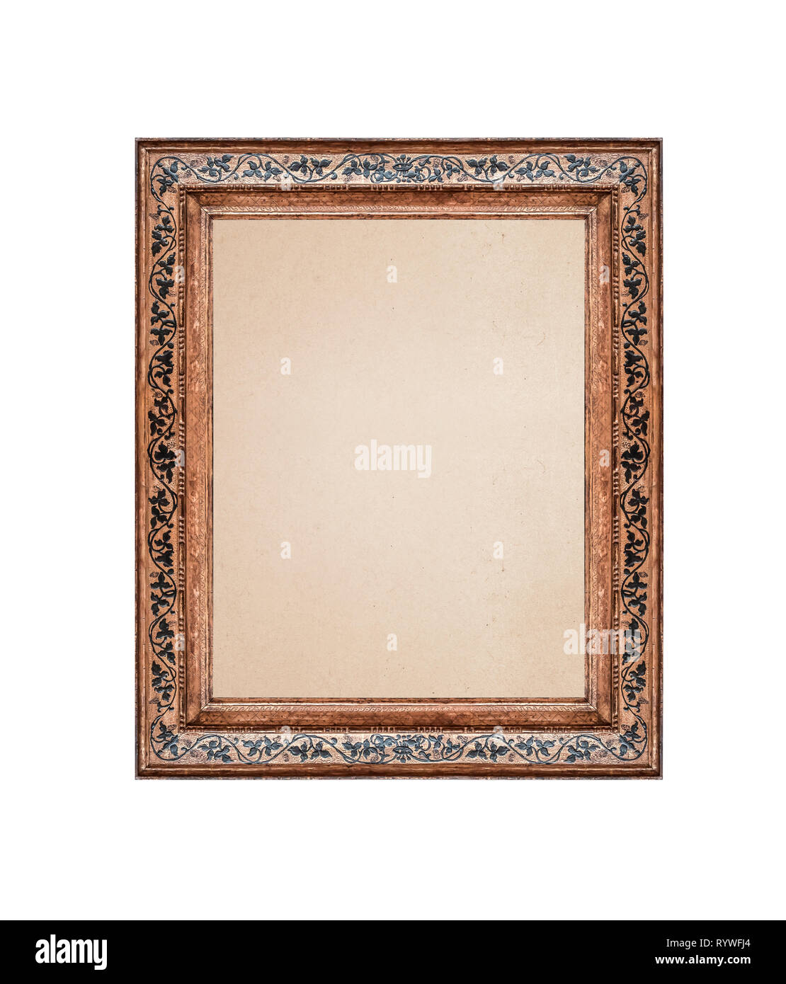 Antique vintage picture frame Stock Photo - Alamy