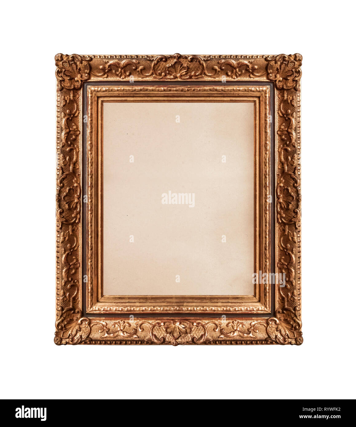 Antique vintage picture frame Stock Photo - Alamy