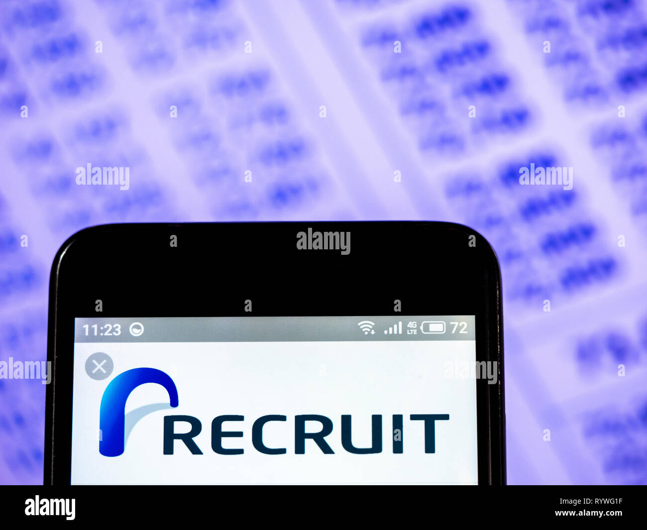 Recruit logo hi-res stock photography and images - Alamy
