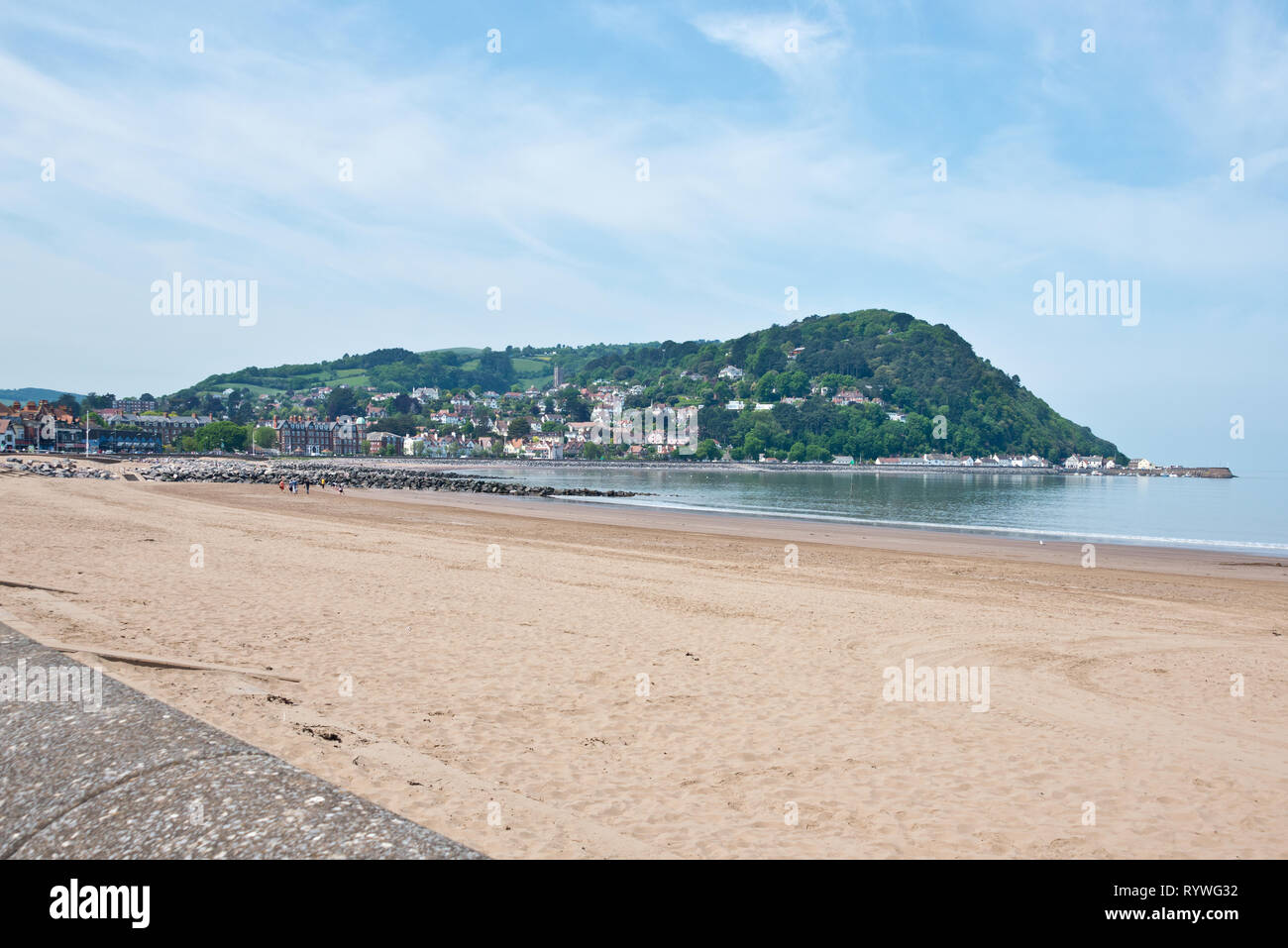 Minehead seafront somerset uk hi-res stock photography and images - Alamy