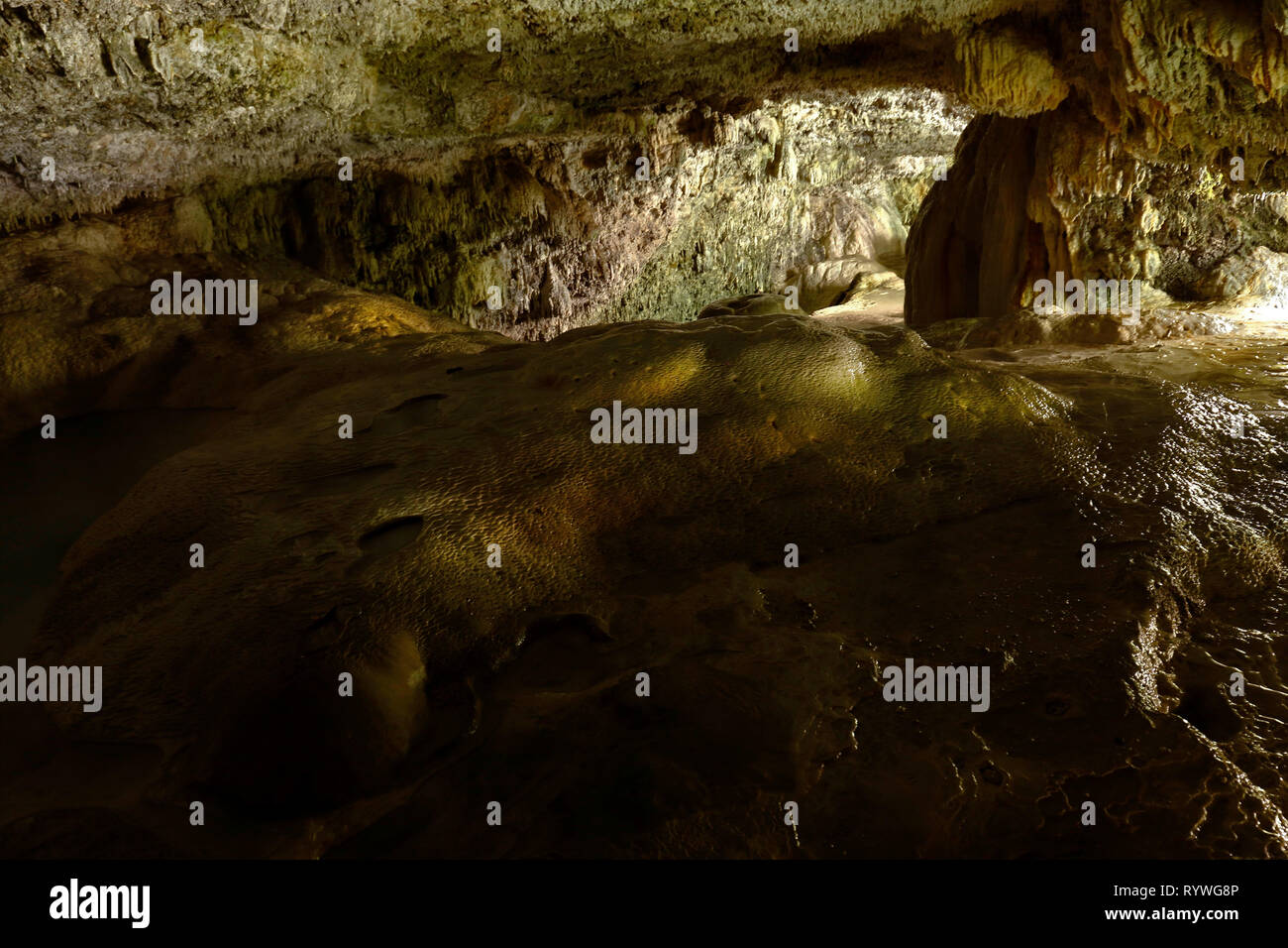 Grottos formed by water for hundreds of years located in Churin, Lima ...