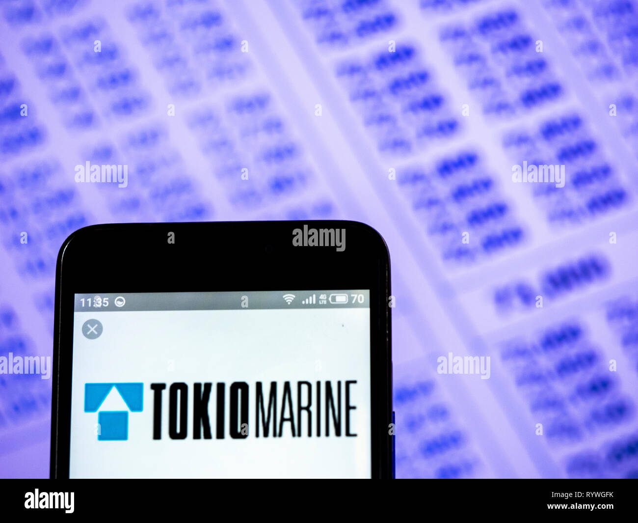 Tokio marine hi-res stock photography and images - Alamy