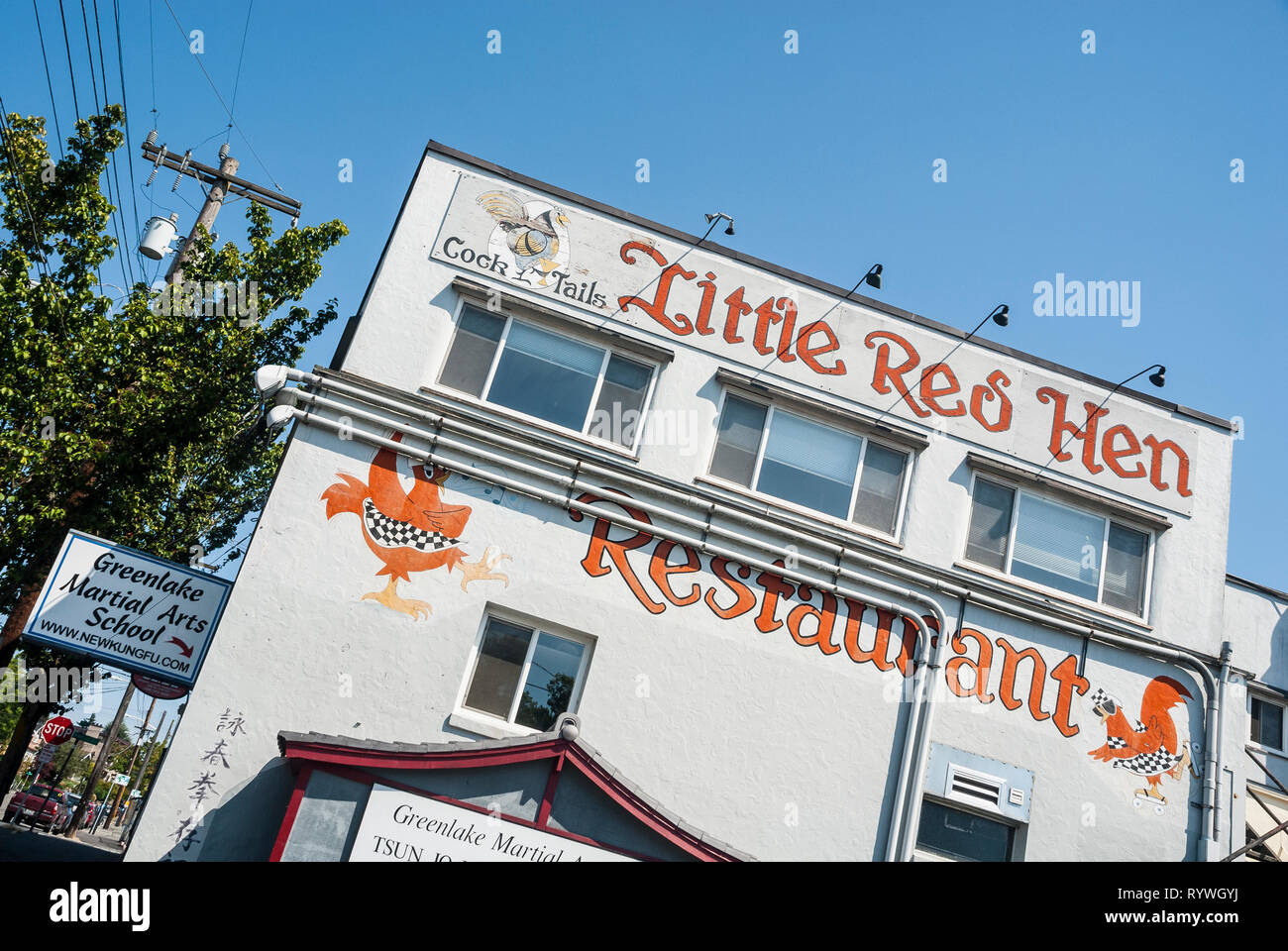 Red hen restaurant washington hi-res stock photography and images - Alamy