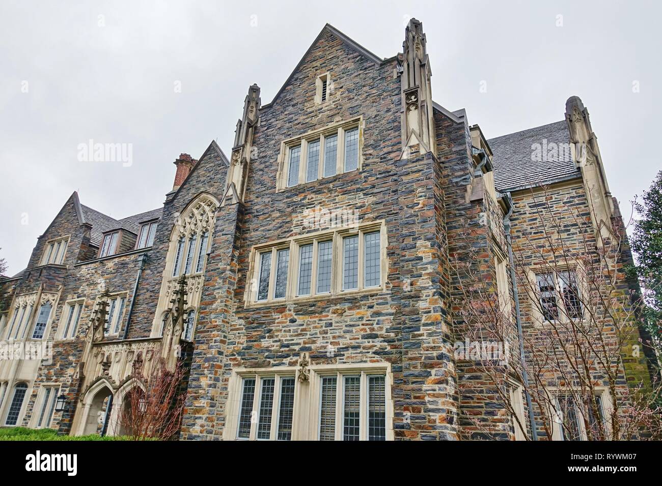 Duke university campus view hi-res stock photography and images - Alamy
